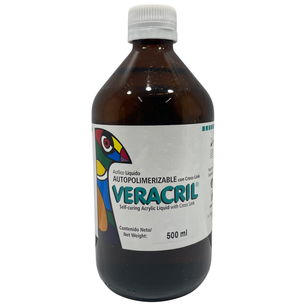 ACRILICO LIQUIDO VERACRIL AUTO 500ML – Casa Comercial Dental House